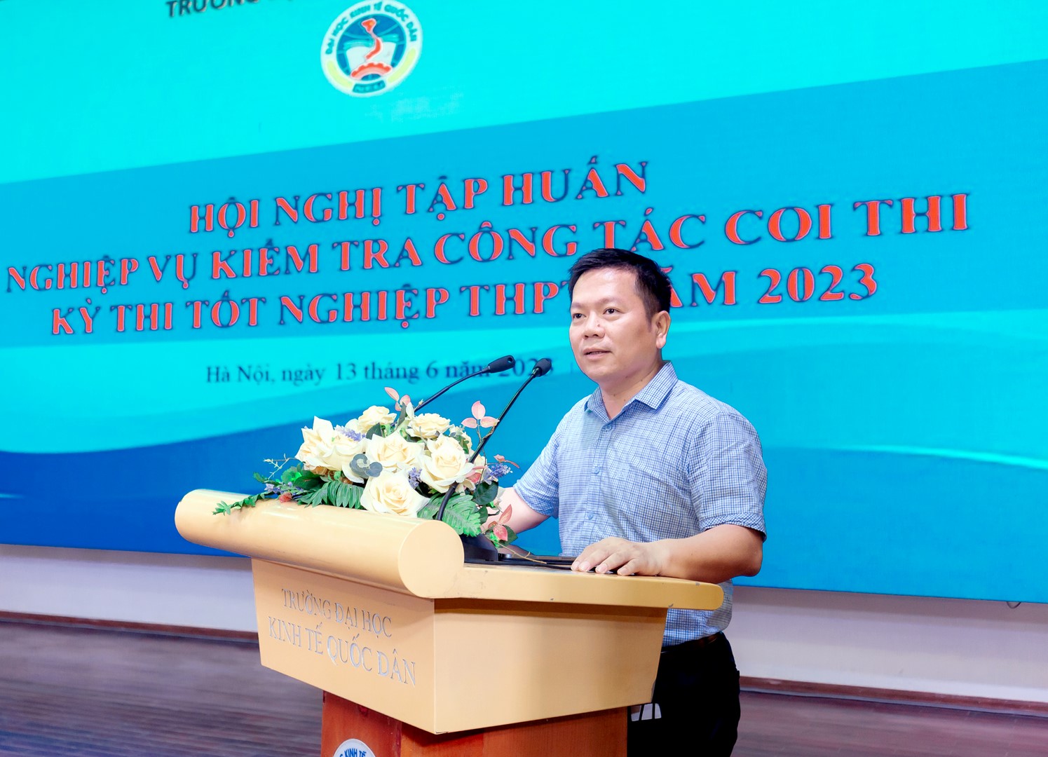 Viện Kế toán - Kiểm toán tham dự tập huấn nghiệp vụ kiểm tra công tác coi thi kỳ thi tốt nghiệp ...